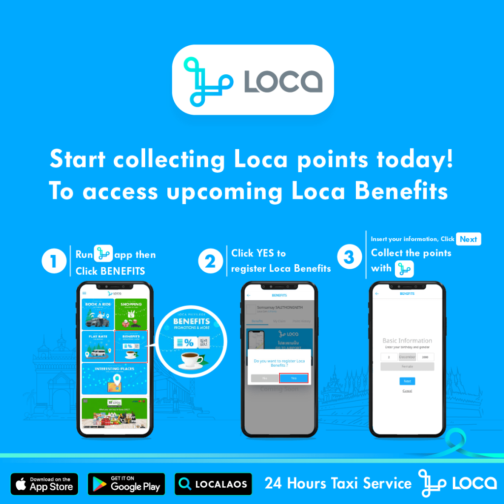 Loca Loyalty Program is finally here! - LOCA Laos