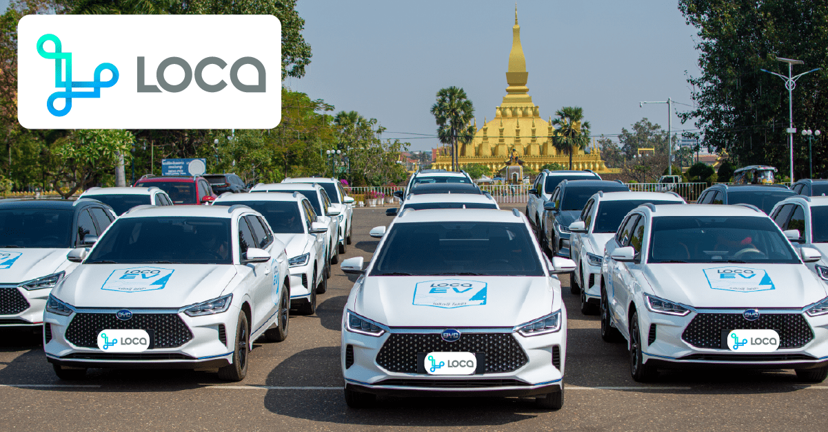 LOCA is ready! provide EV taxi service in Laos to create ...