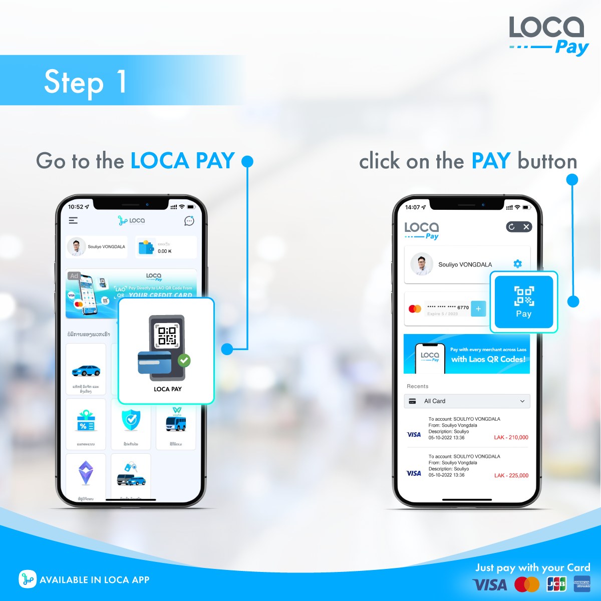 How to LOCAPAY - English - LOCA Laos