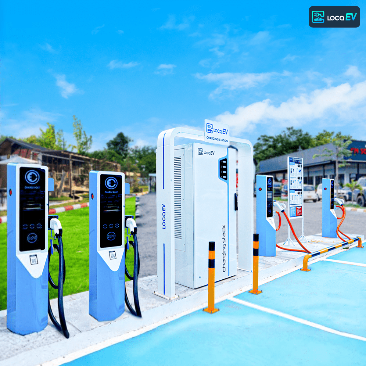 LOCA EV ປະກາດຄວາມສຳເລັດເປີດຈຸດສາກລົດໄຟຟ້າແບບໄວໄດ້ເຖິງ 40 ...