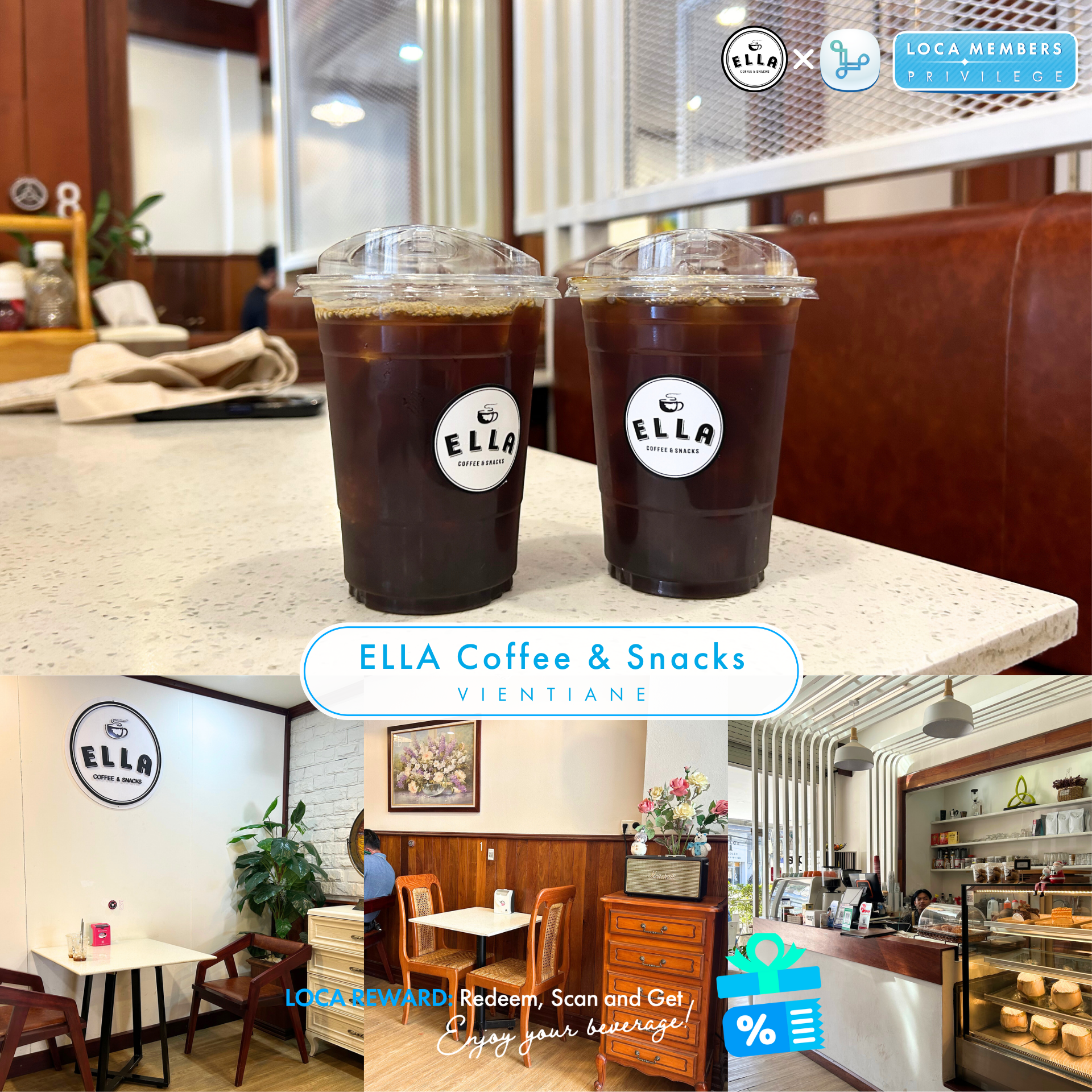 Must-try: Hommy Cafe in Vientiane with Loca Reward! - LOCA Laos