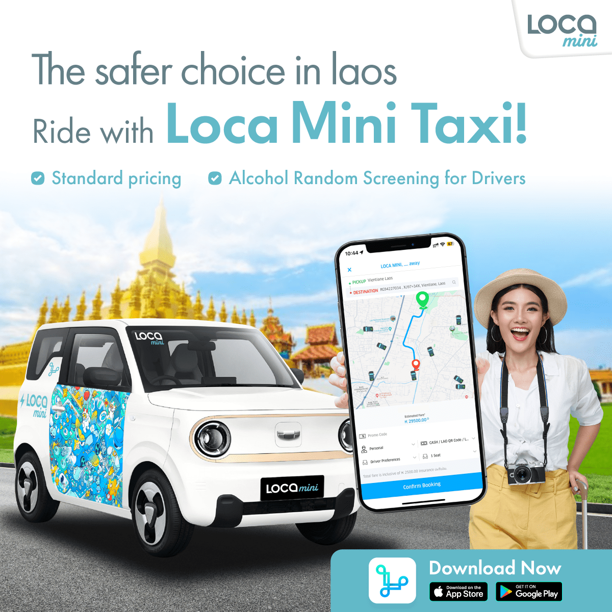 Introducing LOCA Mini: The Eco-Friendly Way to Travel in Laos - LOCA Laos