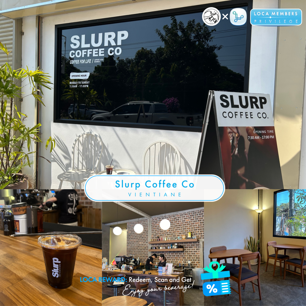 Popular Coffee shops in Vientiane by LOCA Reward - LOCA Laos