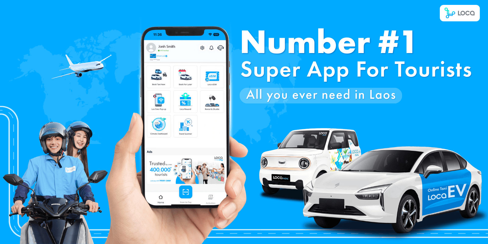 LOCA, Laos's leading digital platform, has updated its app to become a ...